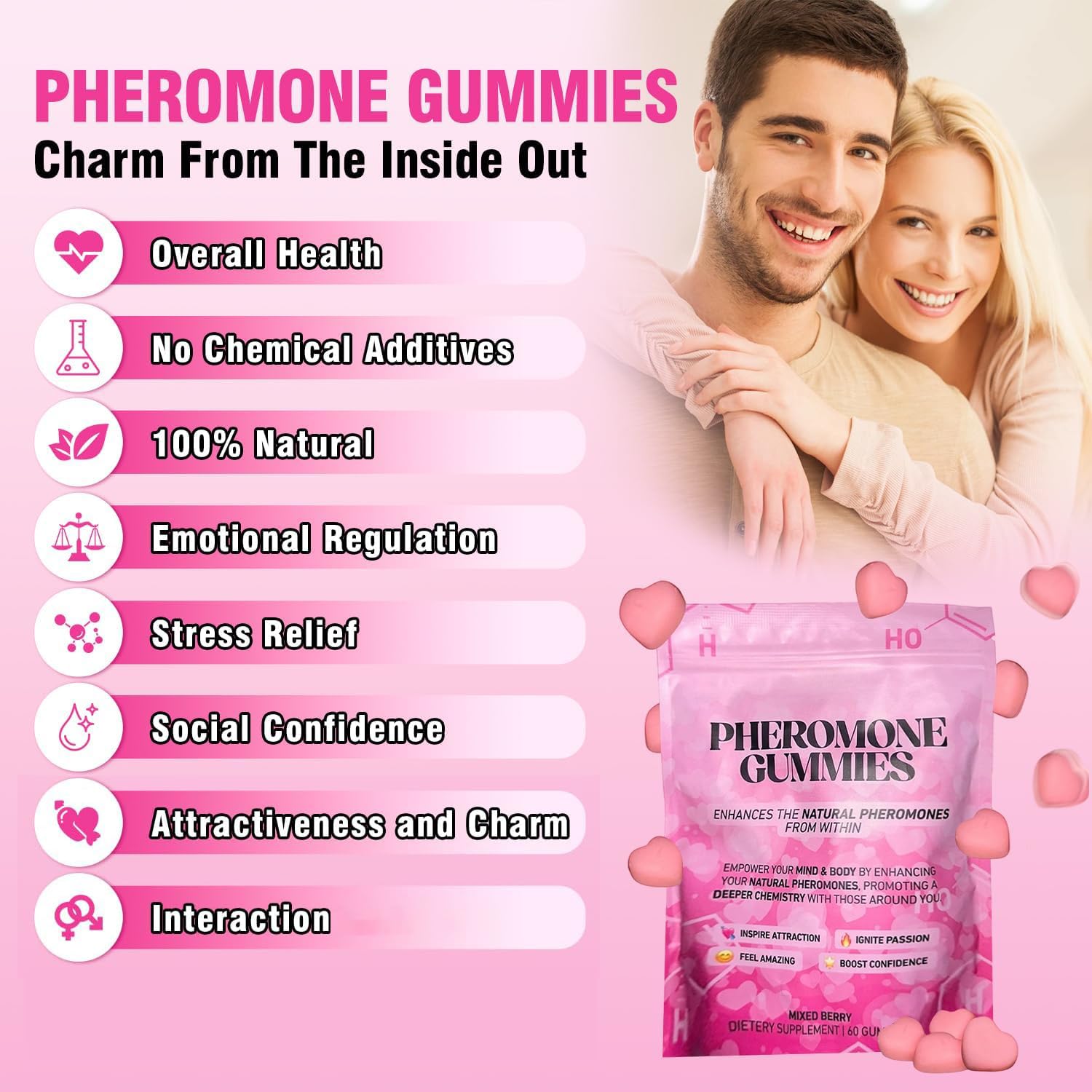 Gummy multivitamins with slippery elm