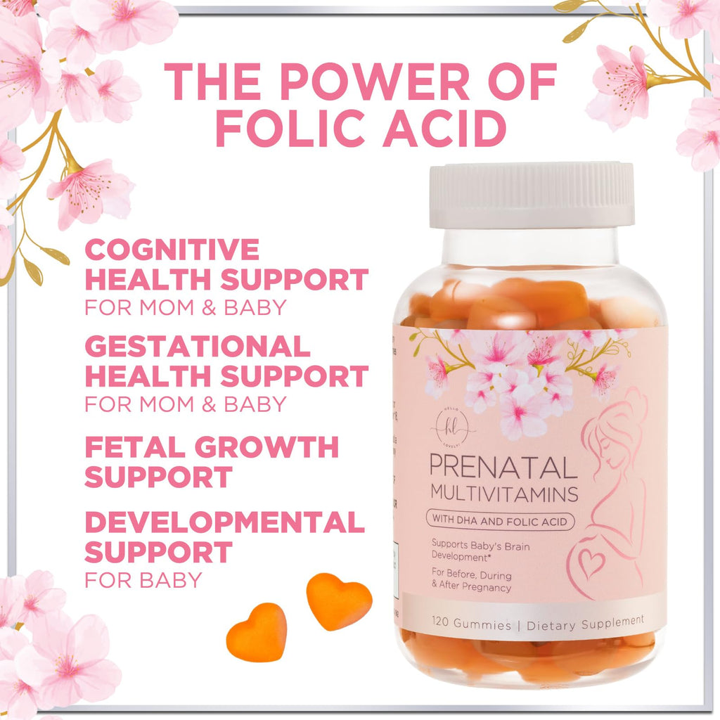 gummy prenatal vitamins for easy intake
