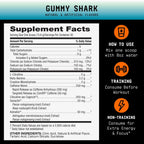 Gummy Shark flavour pre-workout