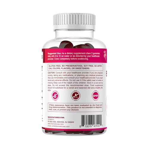 Gummy vitamins for active lifestyles
