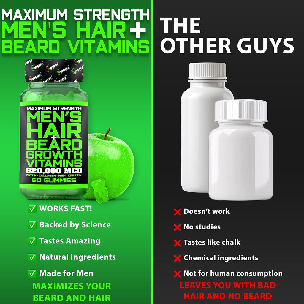 gummy vitamins for thicker beard