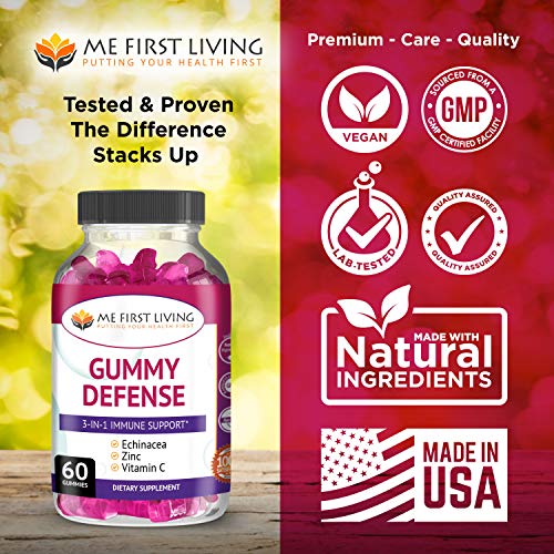 Gummy vitamins with echinacea for better health