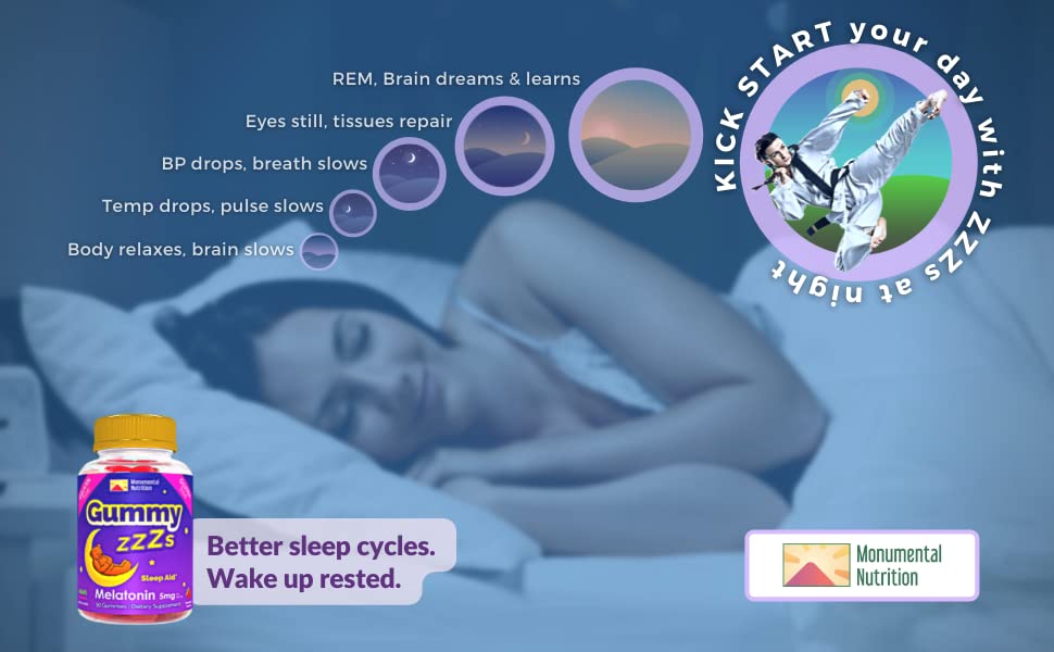 Gummy ZZZs melatonin 5 mg