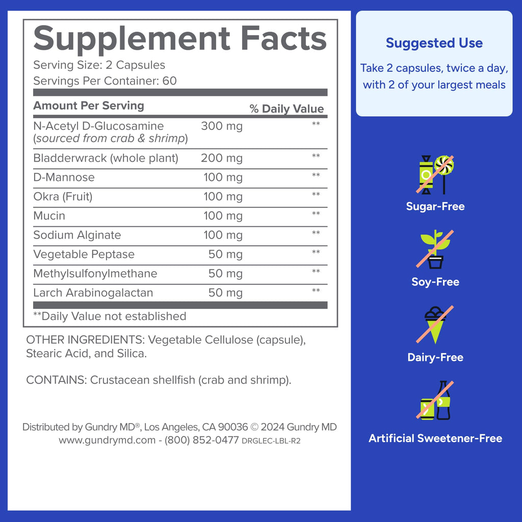 Gundry MD Lectin Shield ingredients