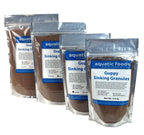 Guppy micro sinking granules for fish