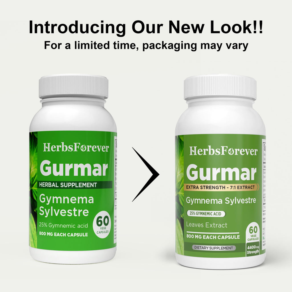 Gurmar capsules for blood sugar balance
