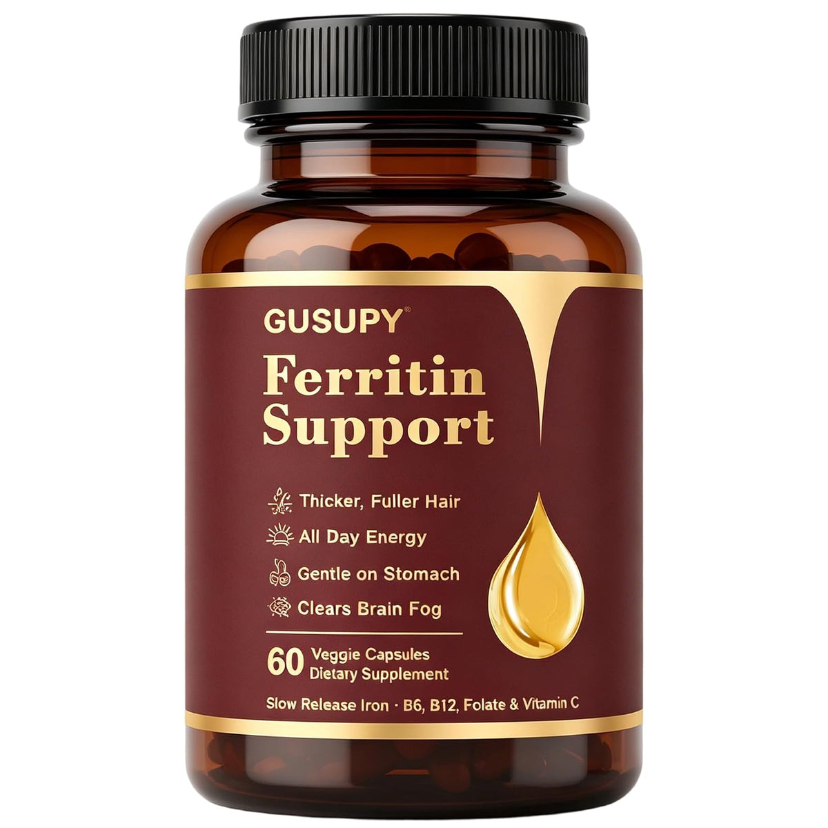 GUSUPY women ferritin supplement capsules