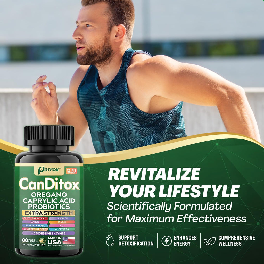 Gut and detox support capsules