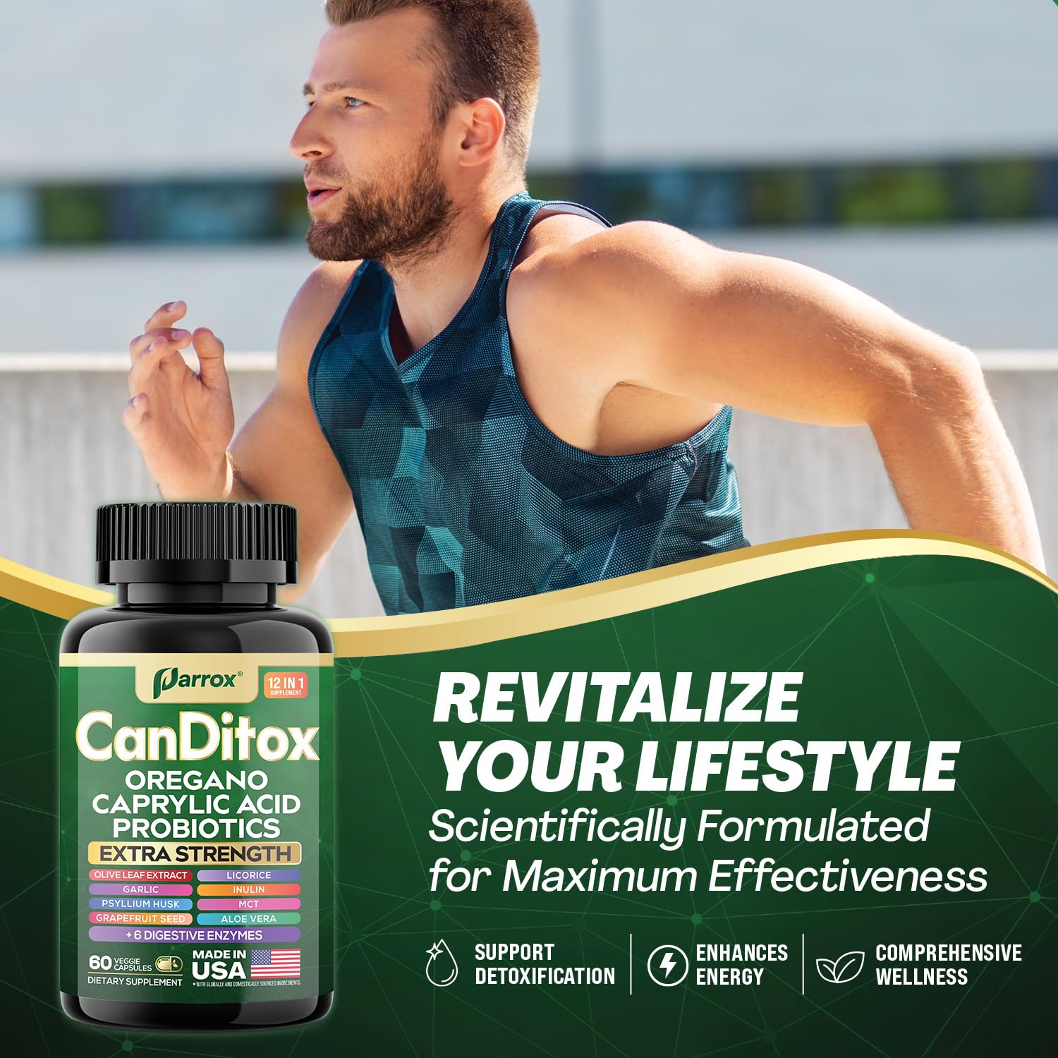 Gut and detox support capsules