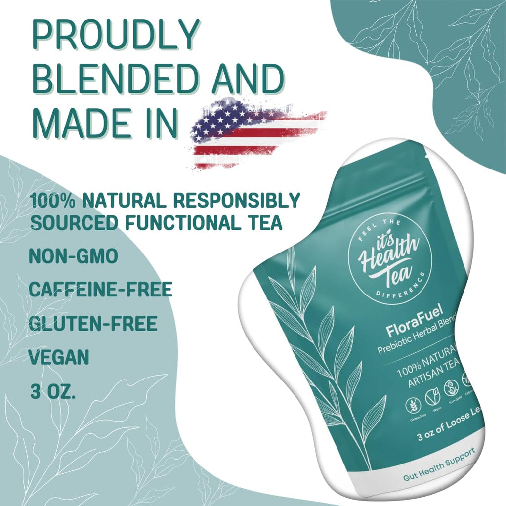 Gut balance herbal tea blend