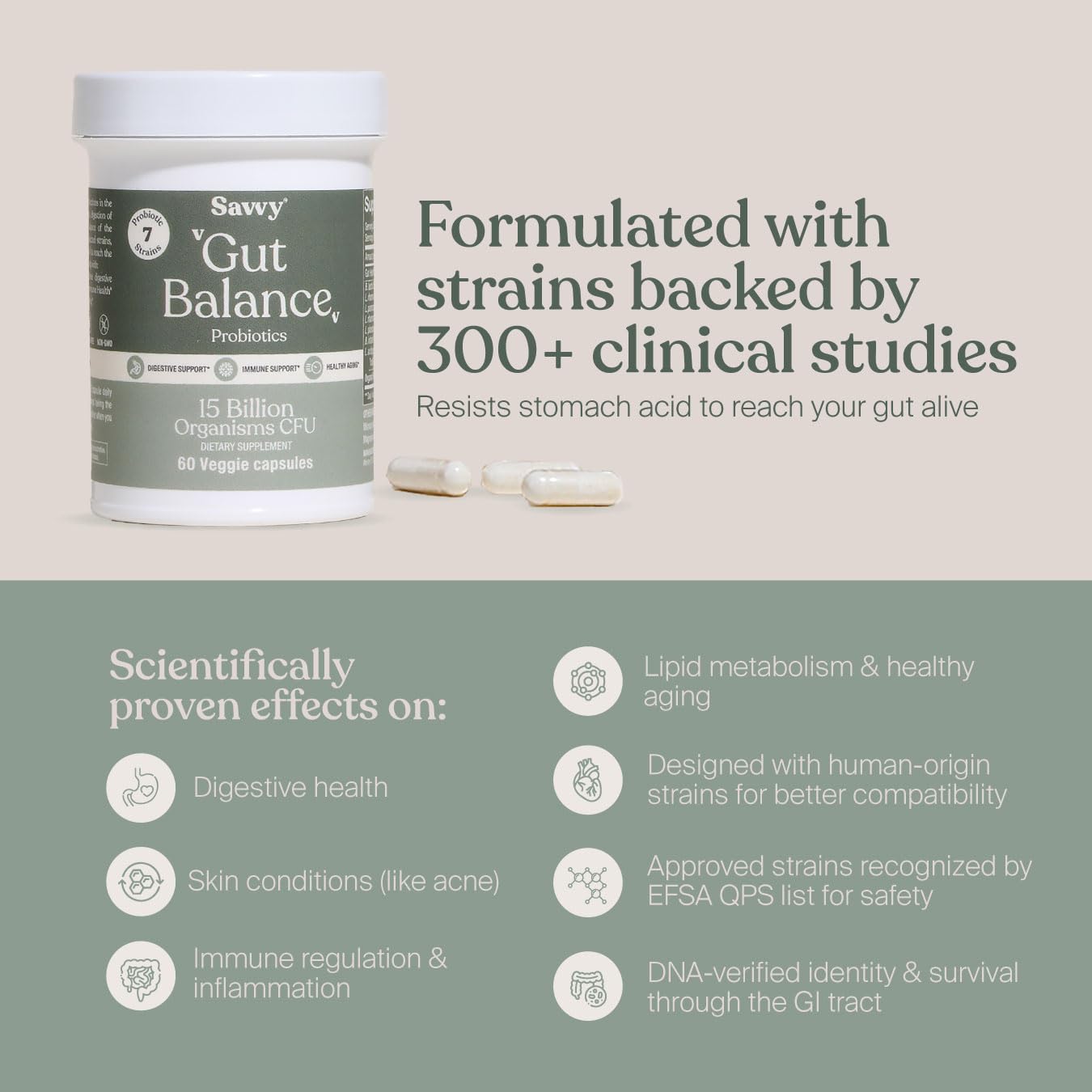 gut balance probiotics for everyday