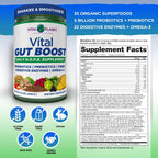 Gut Boost Powder with digestive enzymes