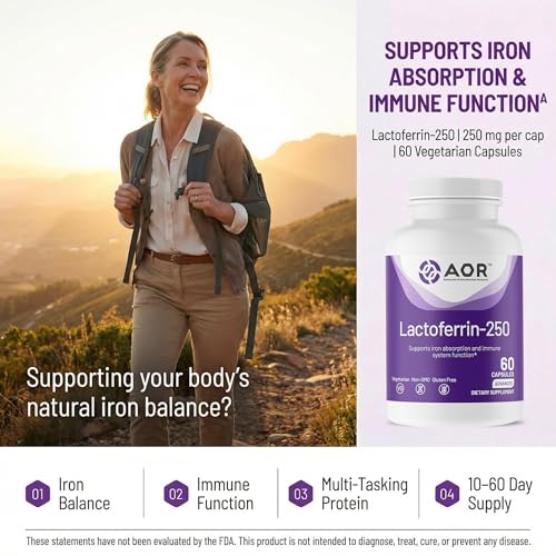 Gut comfort with AOR Lactoferrin