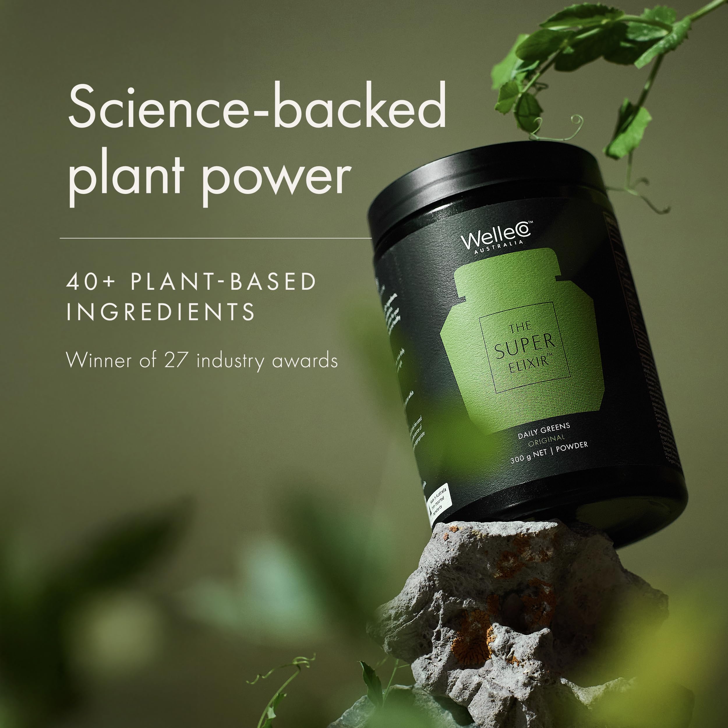 Gut-friendly blended vitamin supplement