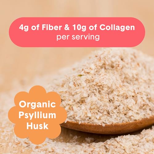Gut-friendly psyllium supplement powder
