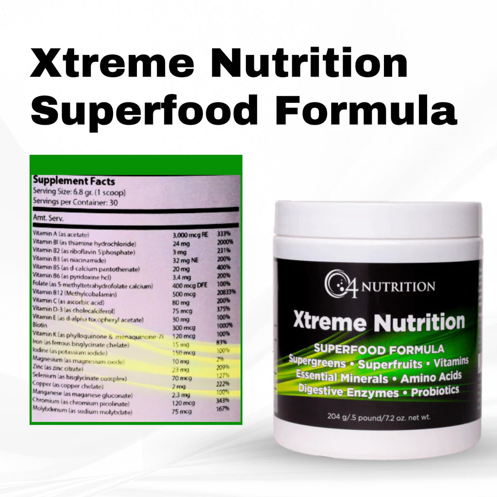 gut harmony with O4N superfood powder