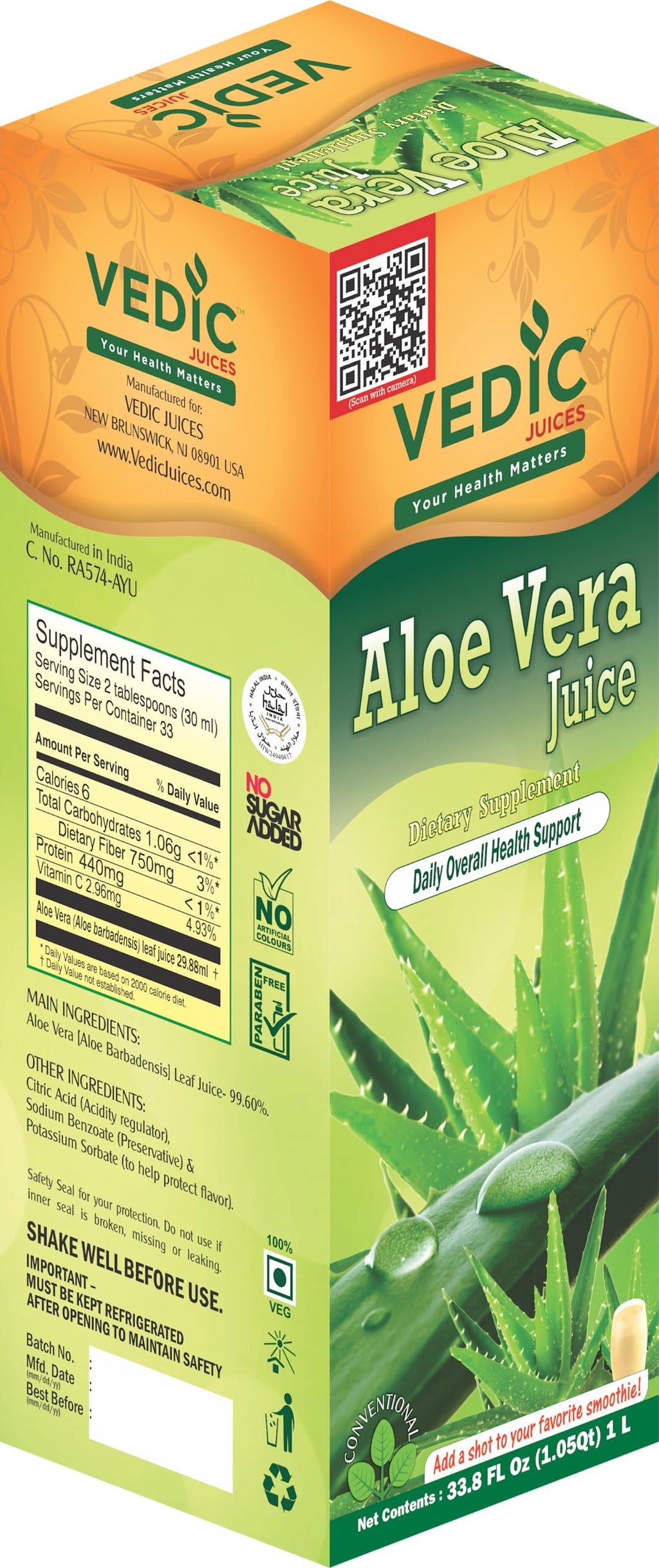 gut health benefits of aloe vera