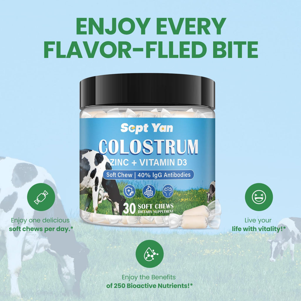 Gut health benefits of colostrum