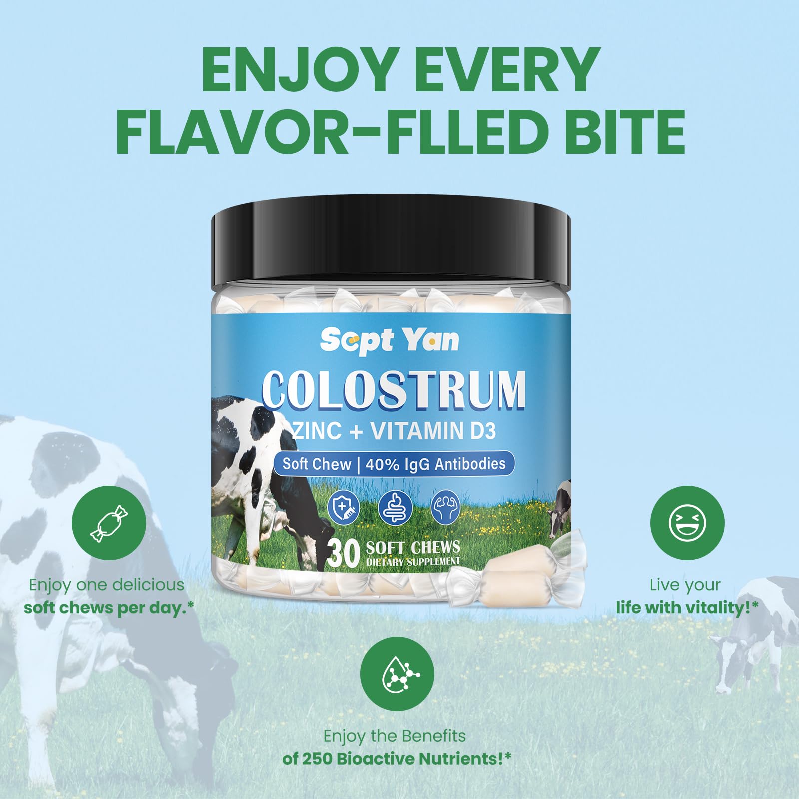 Gut health benefits of colostrum
