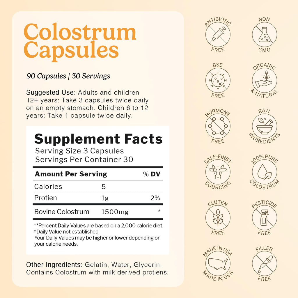 gut health blended vitamin capsules