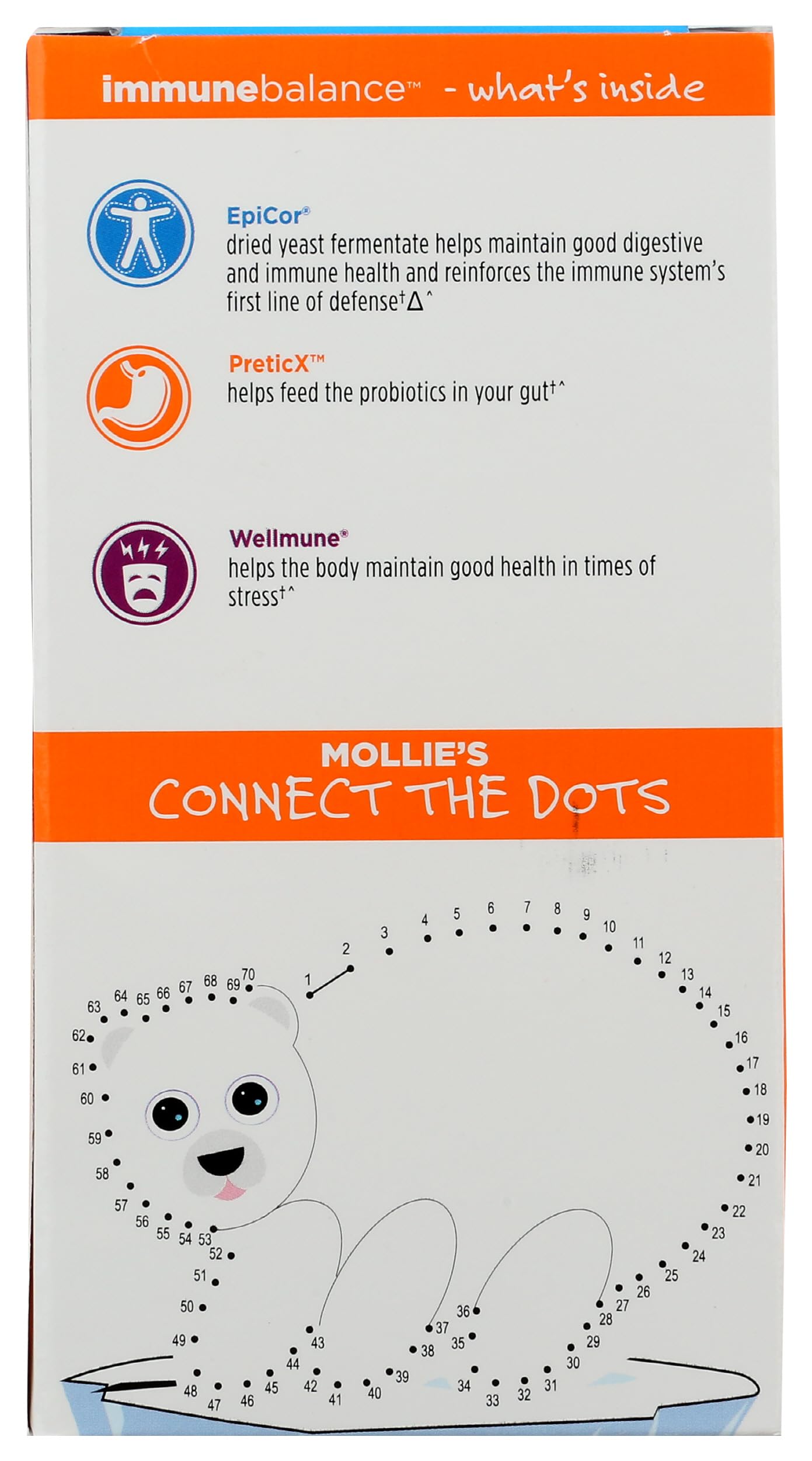 Gut health blended vitamins for kids