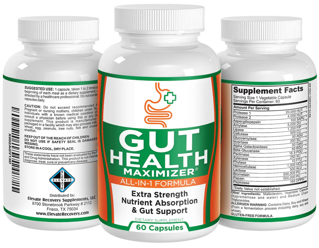 Gut Health Maximizer all-in-one formula benefits