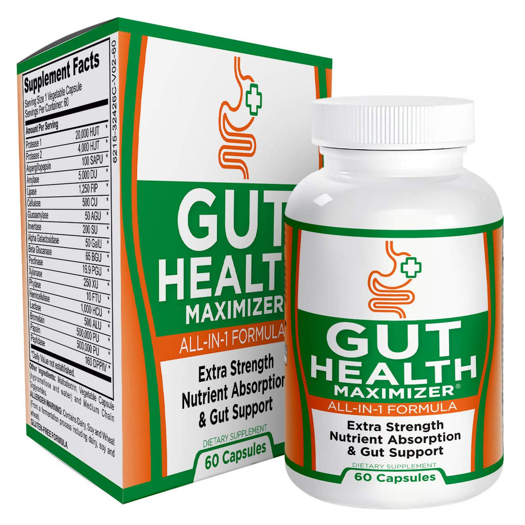 Gut Health Maximizer easy to swallow capsules