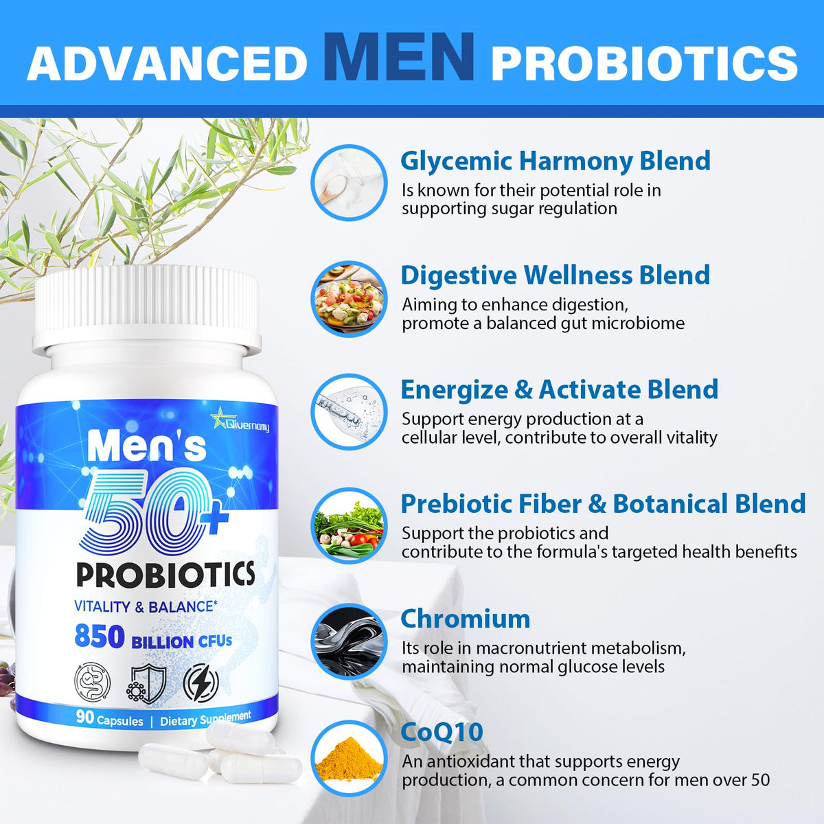 gut health probiotics for men