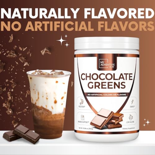 gut health superfood supplement chocolate