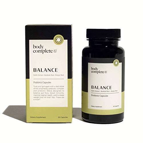 Gut health supplement with garlic