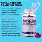 Gut health support fiber gummies