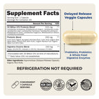 gut health support with advanced probiotics