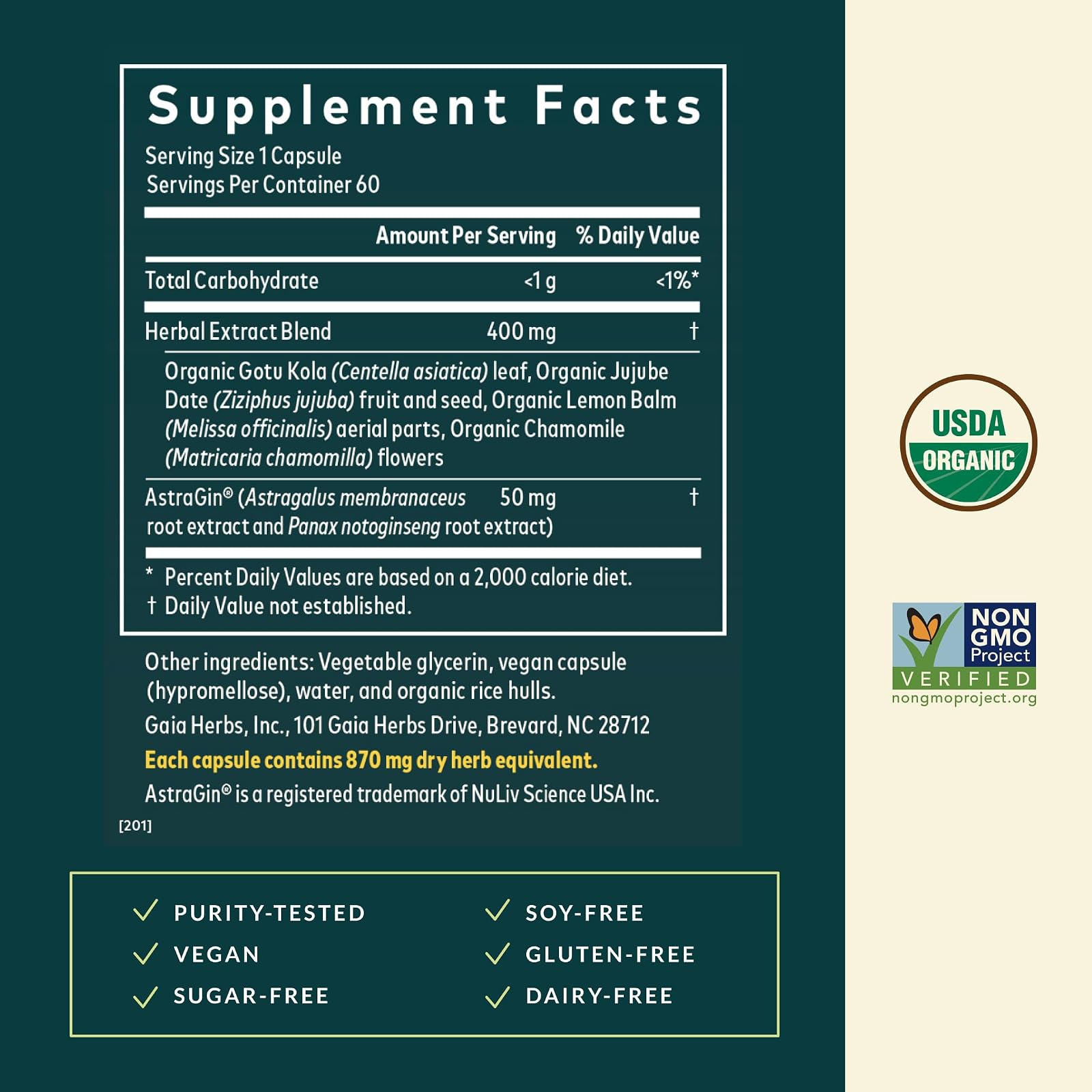 Gut health support with astragalus