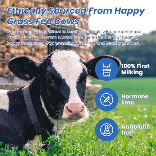 Gut health support with bovine colostrum