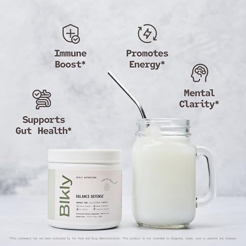 Gut health support with colostrum powder