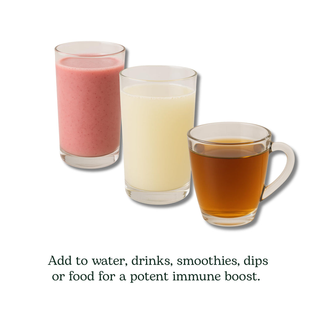 Gut health support with herbal powder