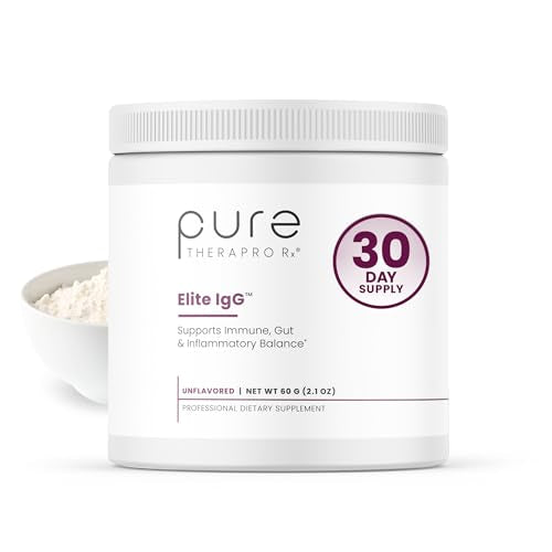 Gut health support with IgG powder
