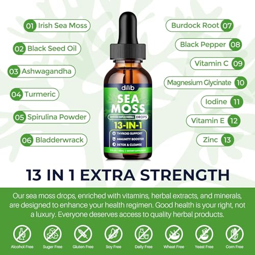 gut health support with Irish Sea Moss