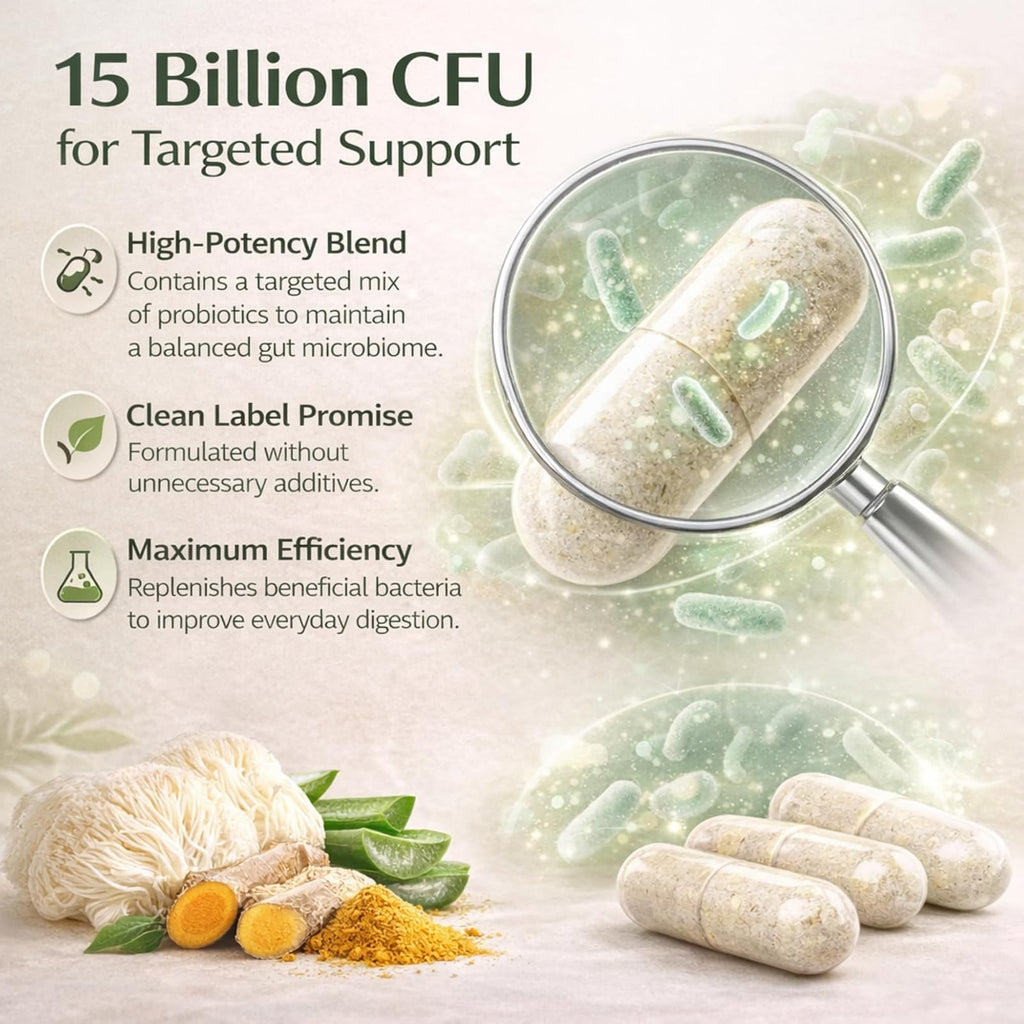 gut health support with probiotics