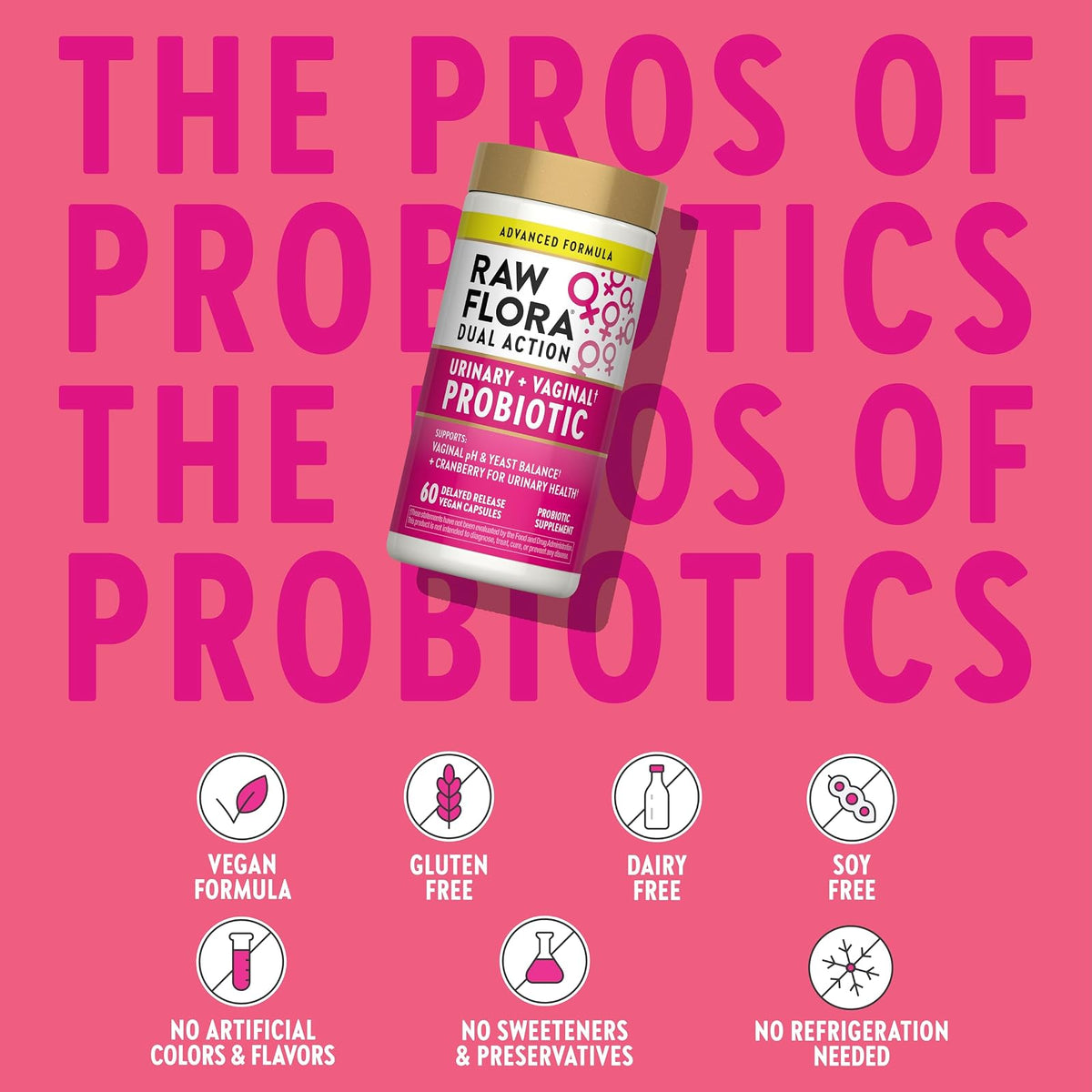 Gut health support with Raw Flora