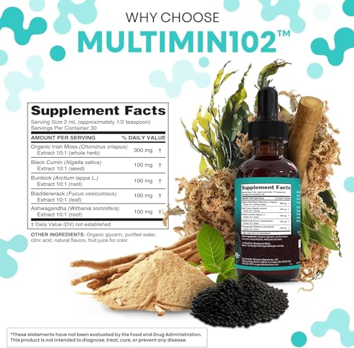 Gut health support with sea moss