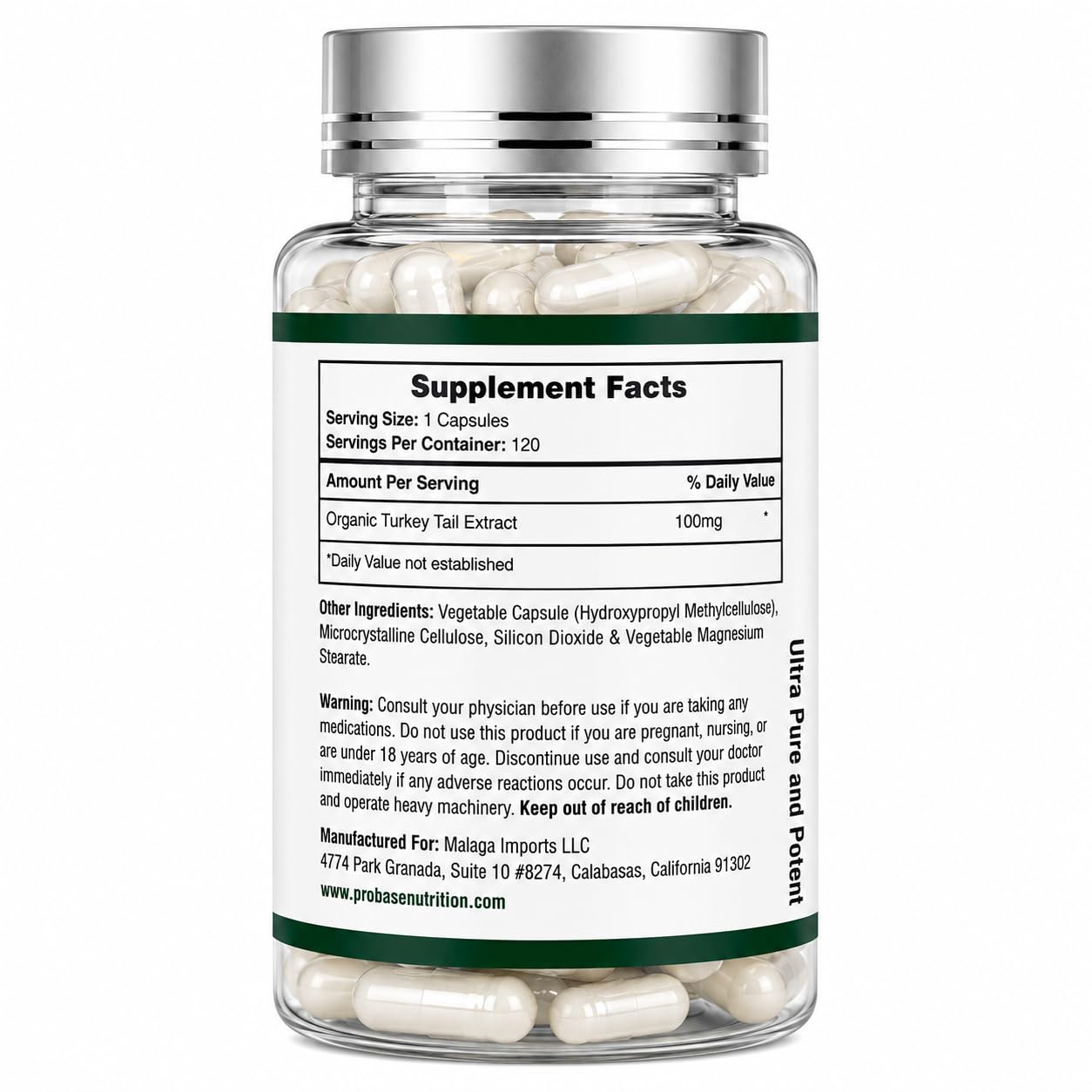 Gut microbiome wellness supplement capsules