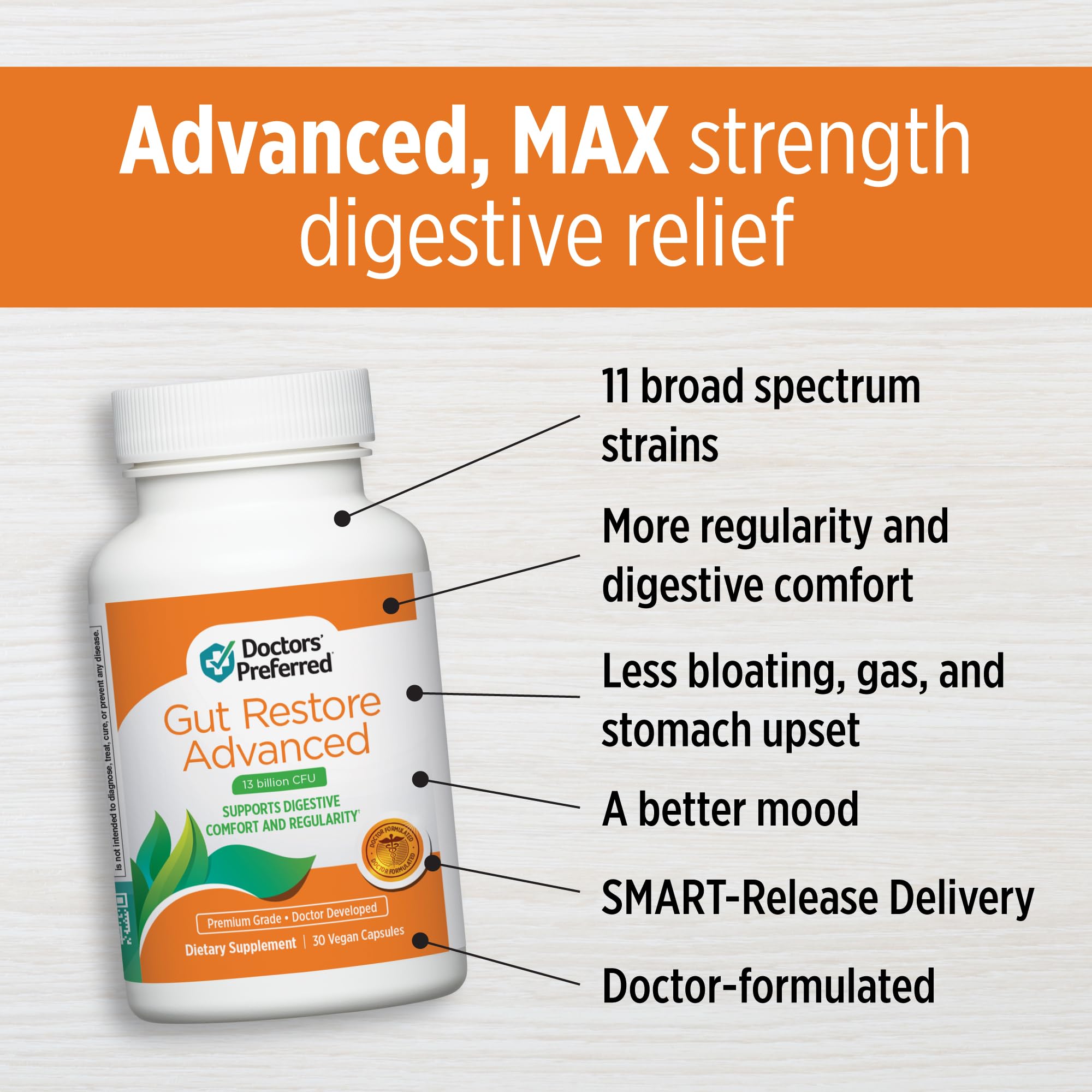 gut restore prebiotics for better digestion
