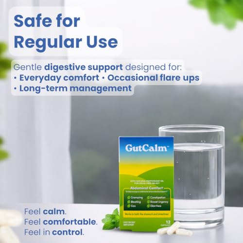 GutCalm peppermint oil for digestive comfort