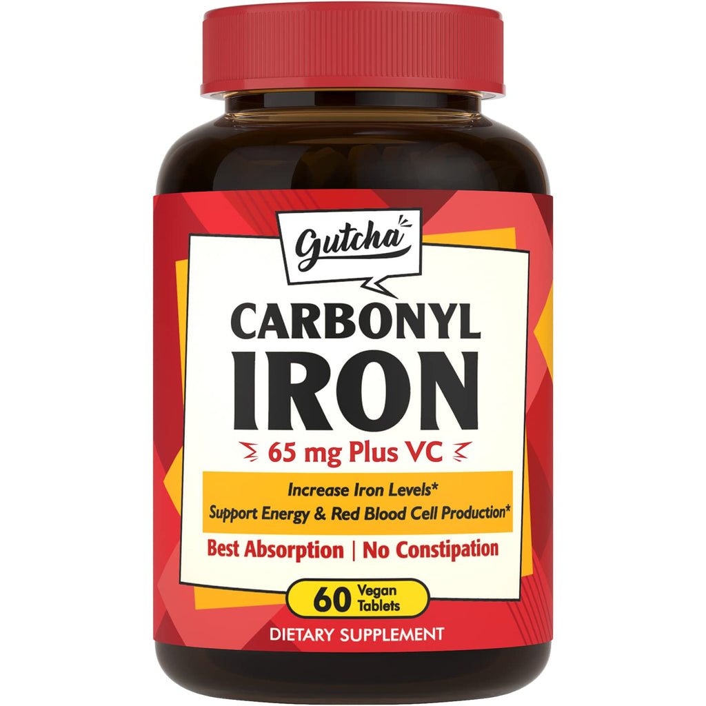 Gutcha iron supplement for energy