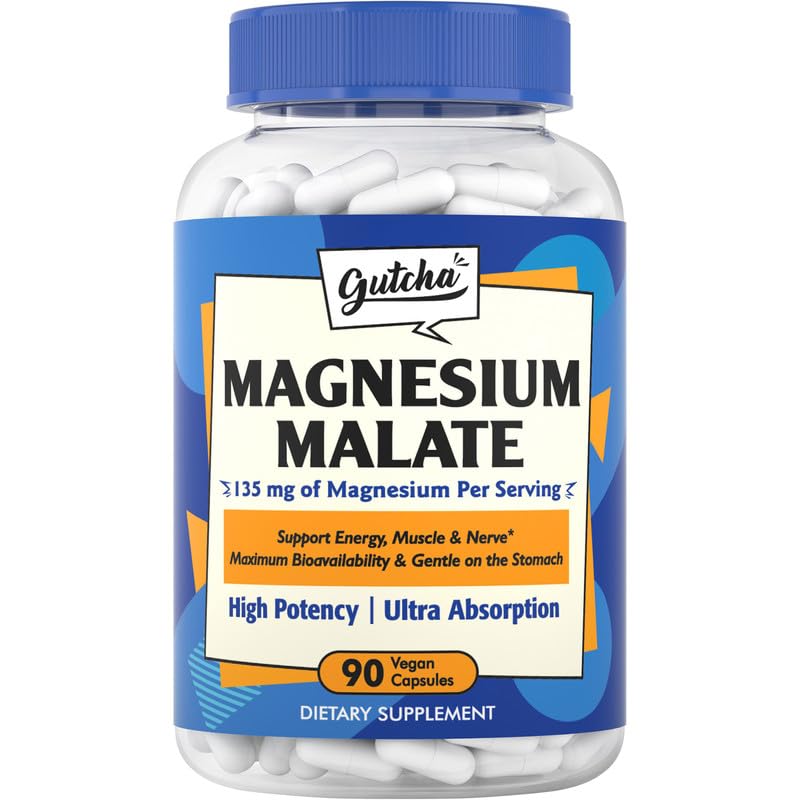 Gutcha magnesium malate for energy