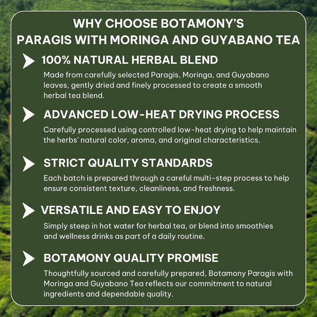 Guyabano tea for digestive health