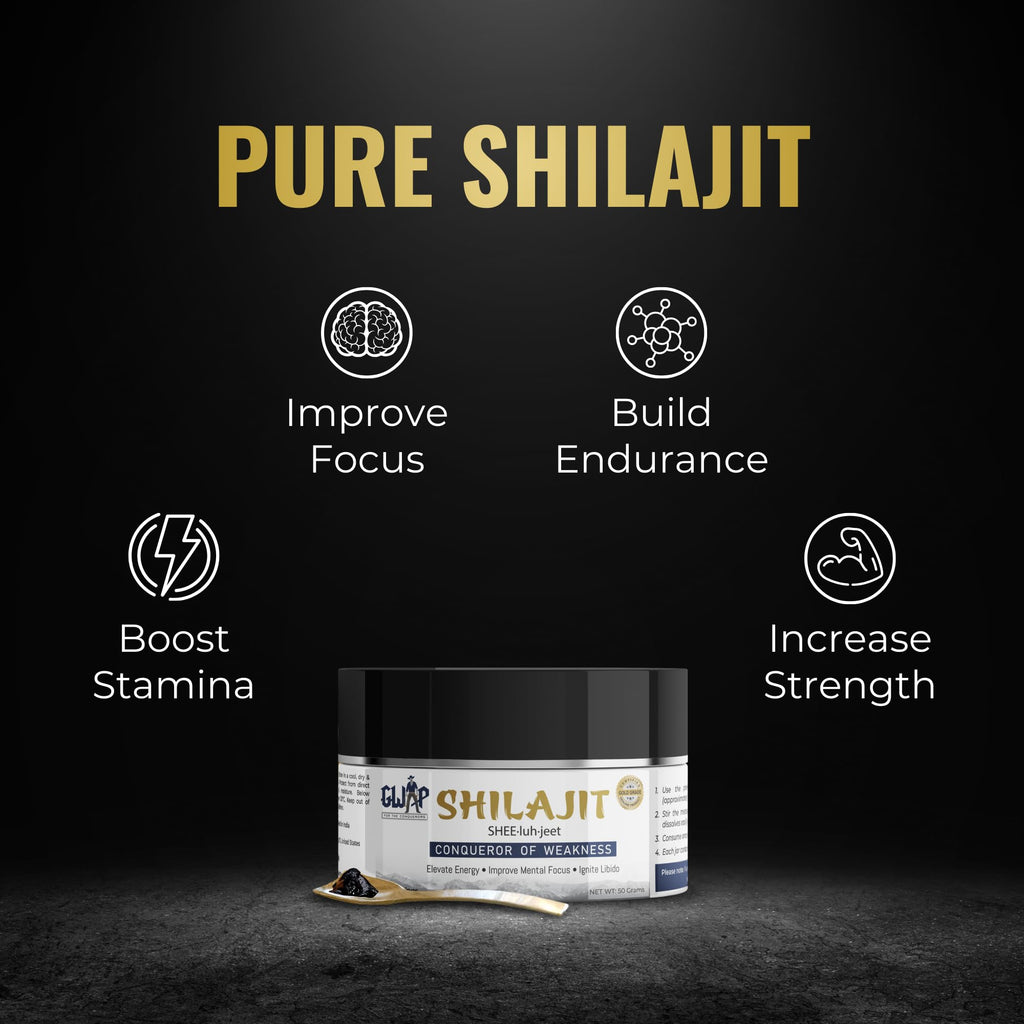 GWAP Shilajit benefits for vitality