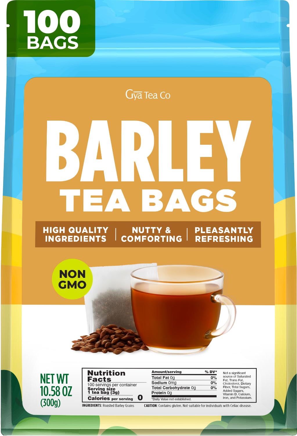 Gya Tea Co barley tea bags