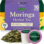 Gya Tea Co moringa herbal tea pods